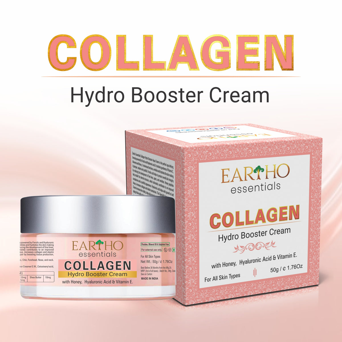 Collagen Hydro Booster Cream - Eartho Essentials